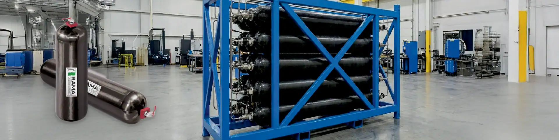 Type 4 and Type 3 CNG Cylinders - CNG and Bio Gas Cascades Cylinders ...